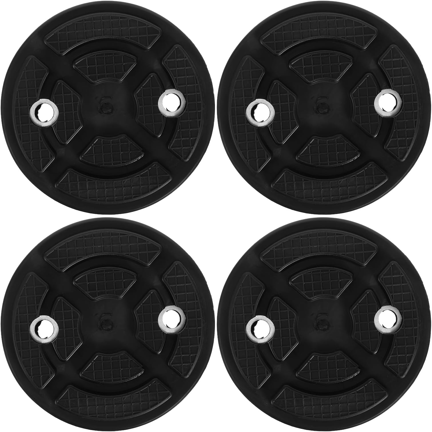 VICASKY 4pcs Jack Stand Pads, Universal Rubber Hoist Lifting Rubber Pad ...