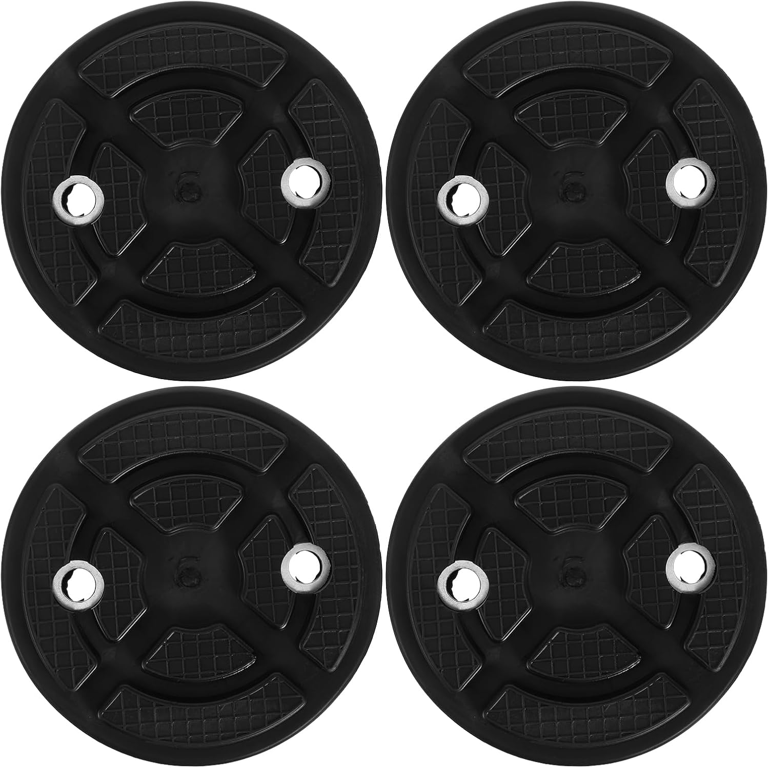 VICASKY 4pcs Jack Stand Pads, Universal Rubber Hoist Lifting Rubber Pad ...