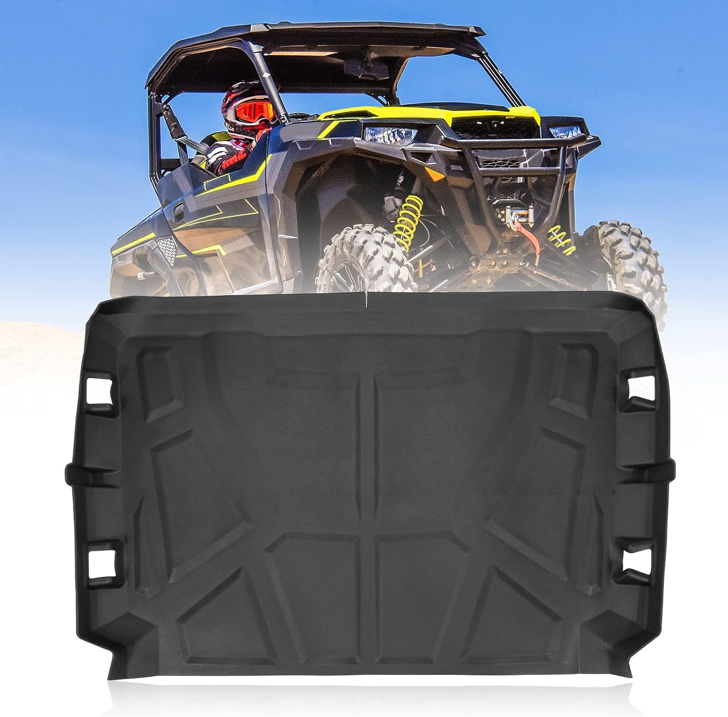 Amazon.com: KEMIMOTO Bed Liner Mat Compatible with Polaris General 1000 ...