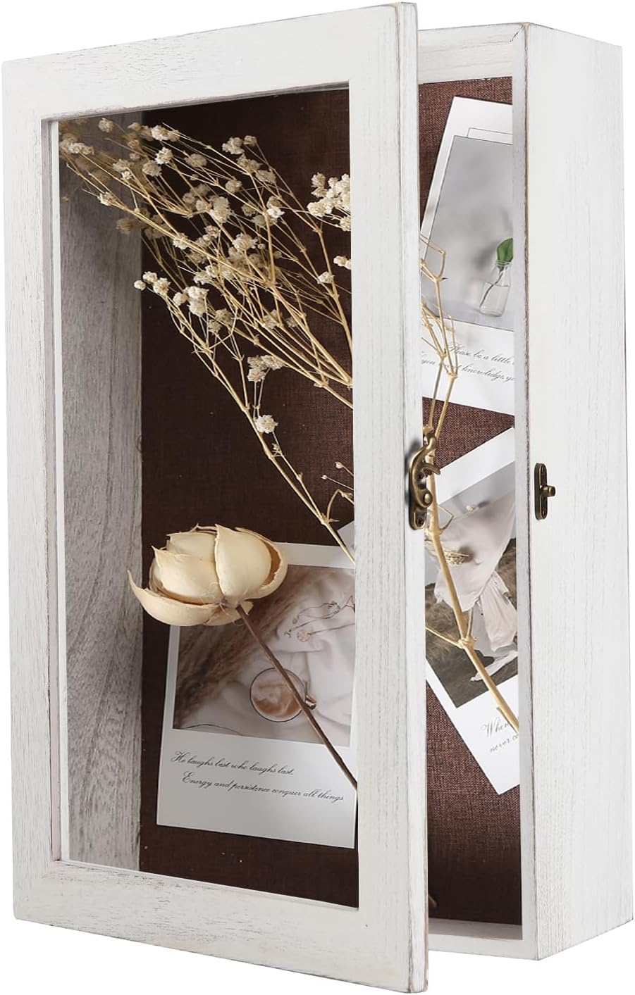 Amazon.com - 11x17 Extra Deep Shadow Box Frame with Linen Back - Sturdy ...