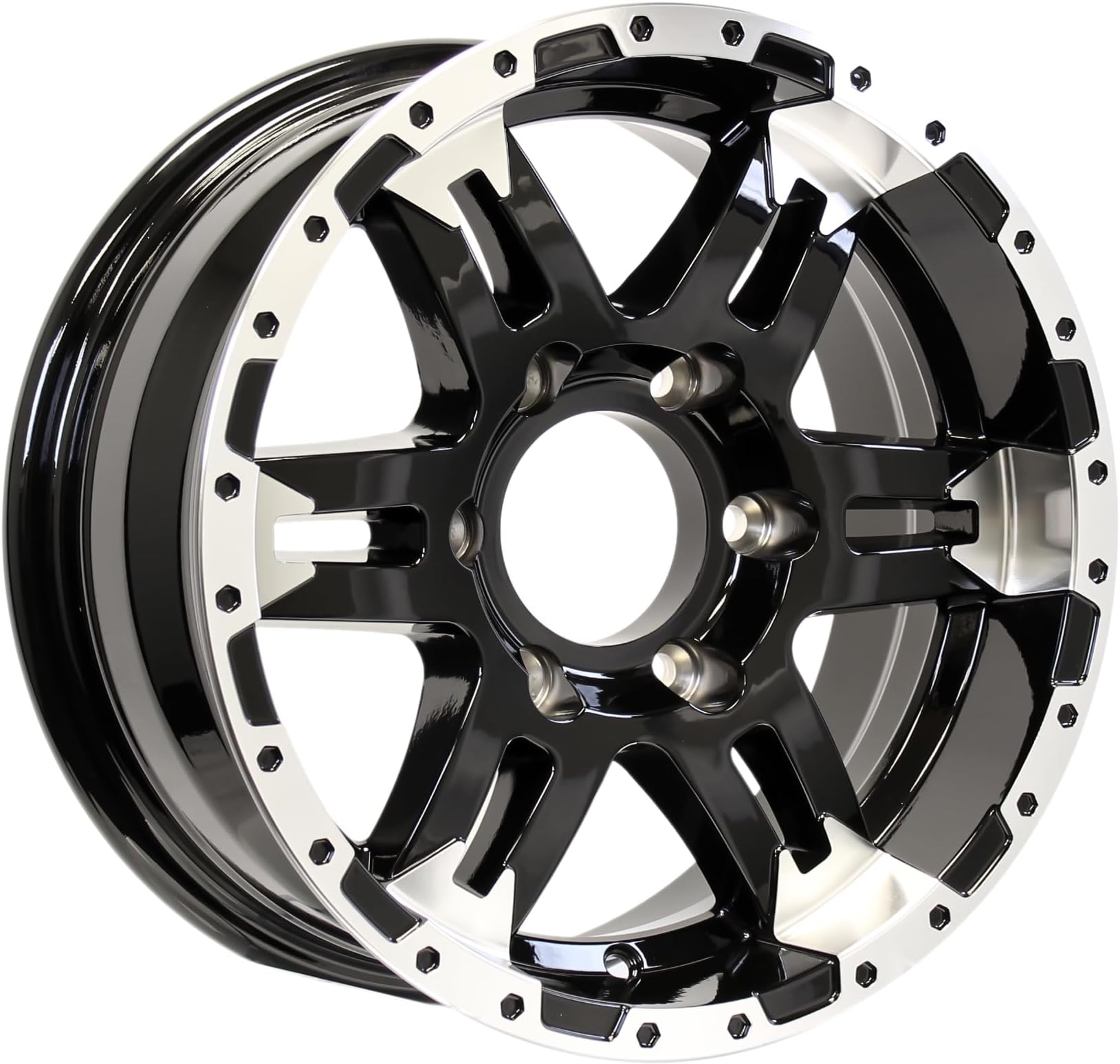 Amazon.com: eCustomrim Aluminum Trailer Wheel 15X6 15 X 6 6 Lug 5.5 ...