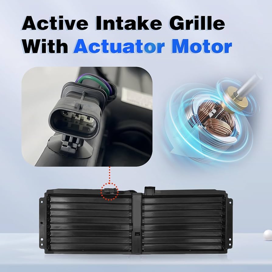 Grille Shutter With Motor Active For 2019-2024 Chevy Equinox & GMC ...