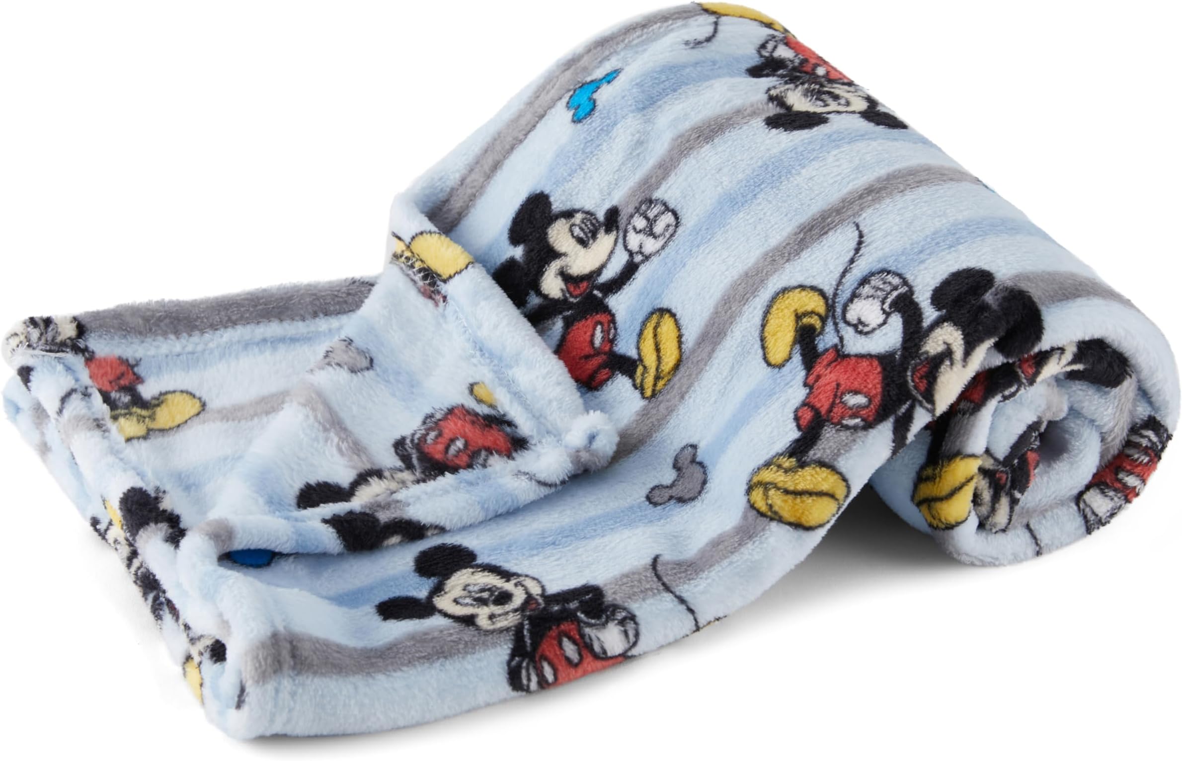 Amazon.com: Disney Characters Flannel Fleece Baby Blanket - Soft & Cozy ...