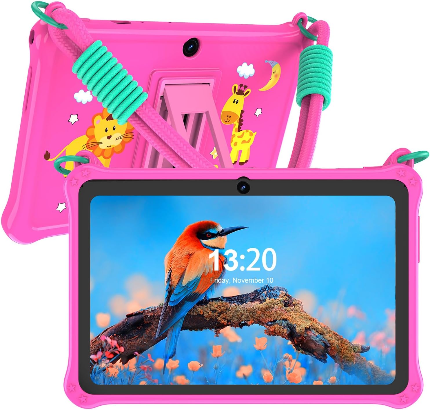 Amazon.com : PRITOM Lanyard Kids Tablet 7 inch, 32GB Toddler Tablet ...