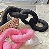 Amazon.com: Long Chain Throw Pillow Knot Pillow，Knotted Chain Shape ...