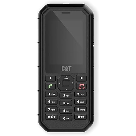 CAT PHONES Caterpillar B26 - Mobile Phone 8MB, 8MB RAM, Dual Sim, Black ...