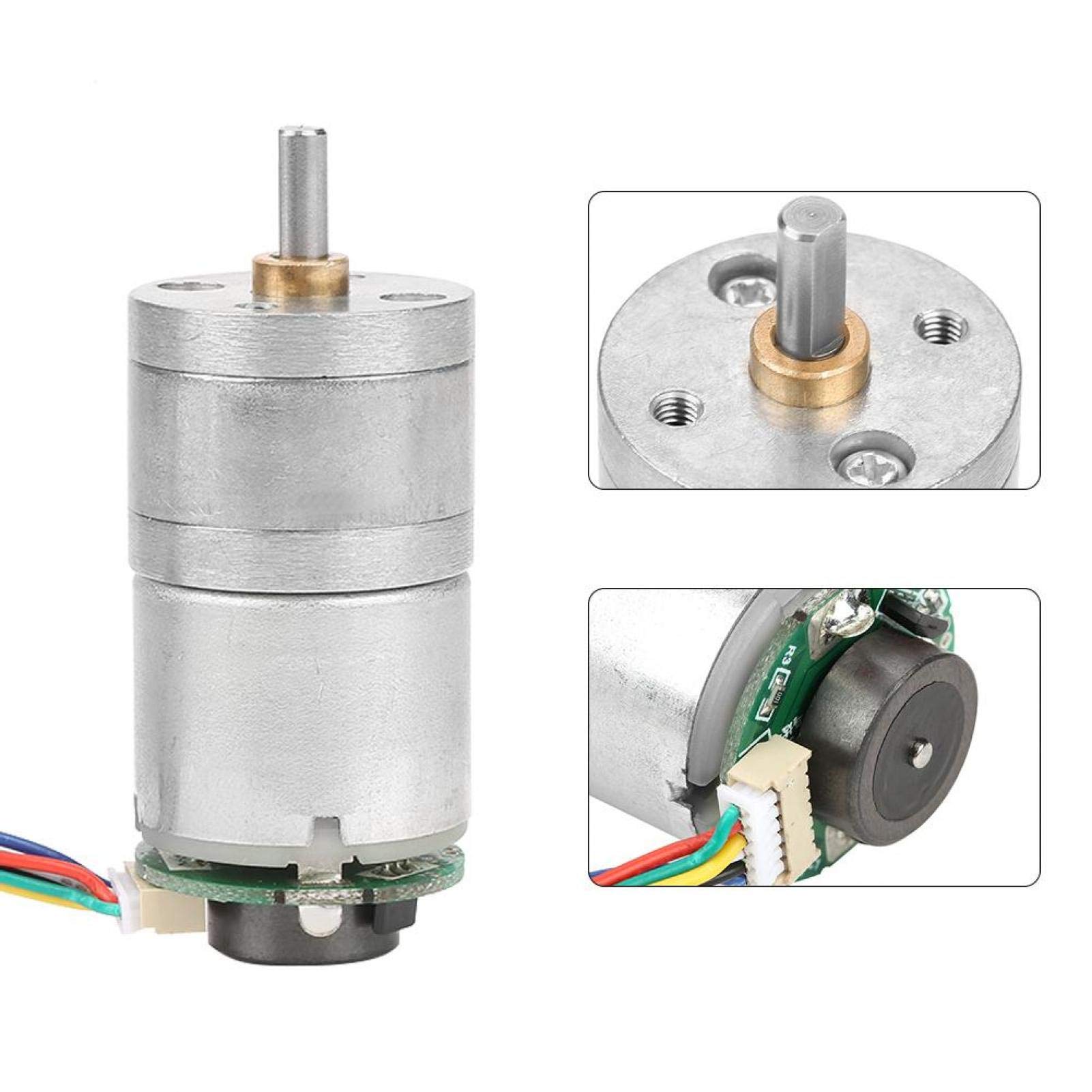 Gear Motor 12v Gm25 310 Dc Encoder Gear Motor Metal | Desertcart PAKISTAN