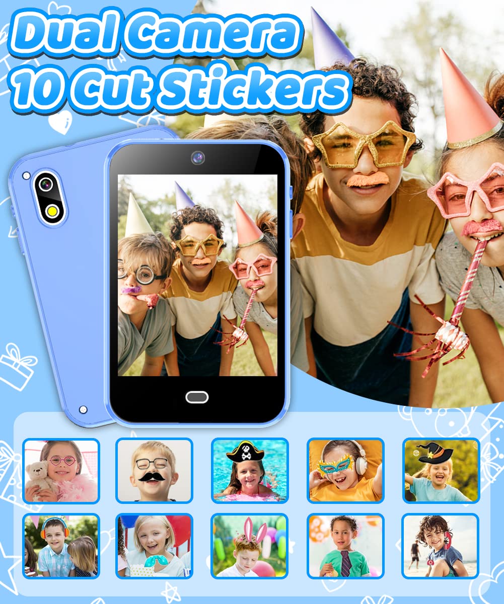 Snapklik.com : Kids Smart Pretend Phone For Girls Boys Age 3-8