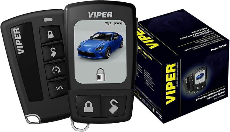 Amazon.com: Viper 5908V 2Way LCD Security and Remote Start System with ...