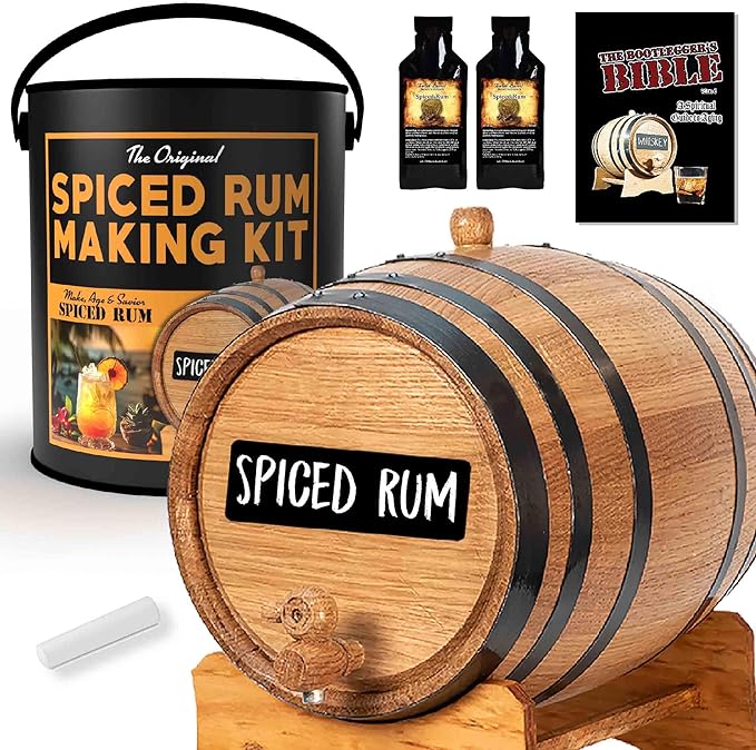 Amazon.com: Man Can Ultimate DIY Spiced Rum Making Kit - Make Your Own ...