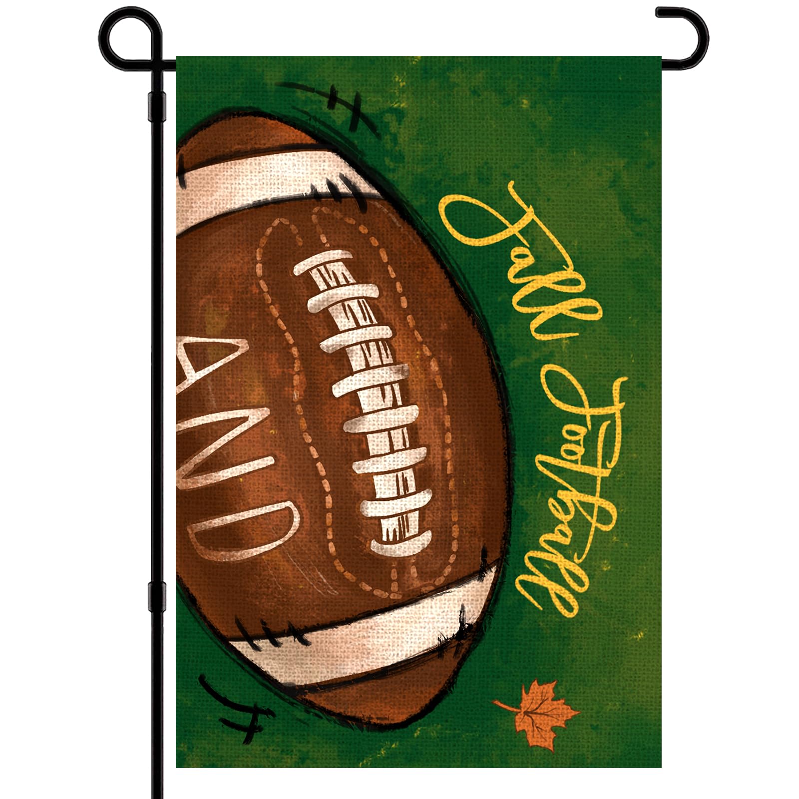 Amazon.com : JOICEE Football Garden Flag, 12x18 Inch Double Sided ...