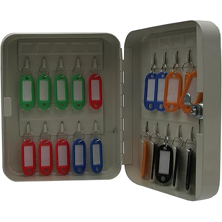 Burg-Wächter KC20C 20 Hook Combination Key Cabinet : Sterling: Amazon ...