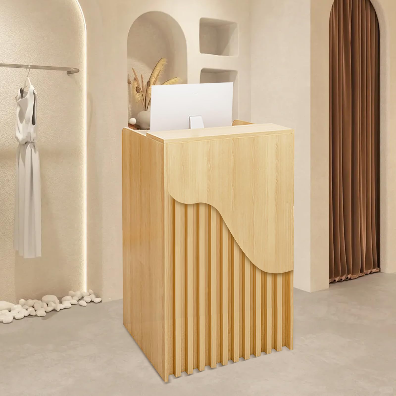 Small Office Reception Desk Reception Office Desk Counter With Drawers