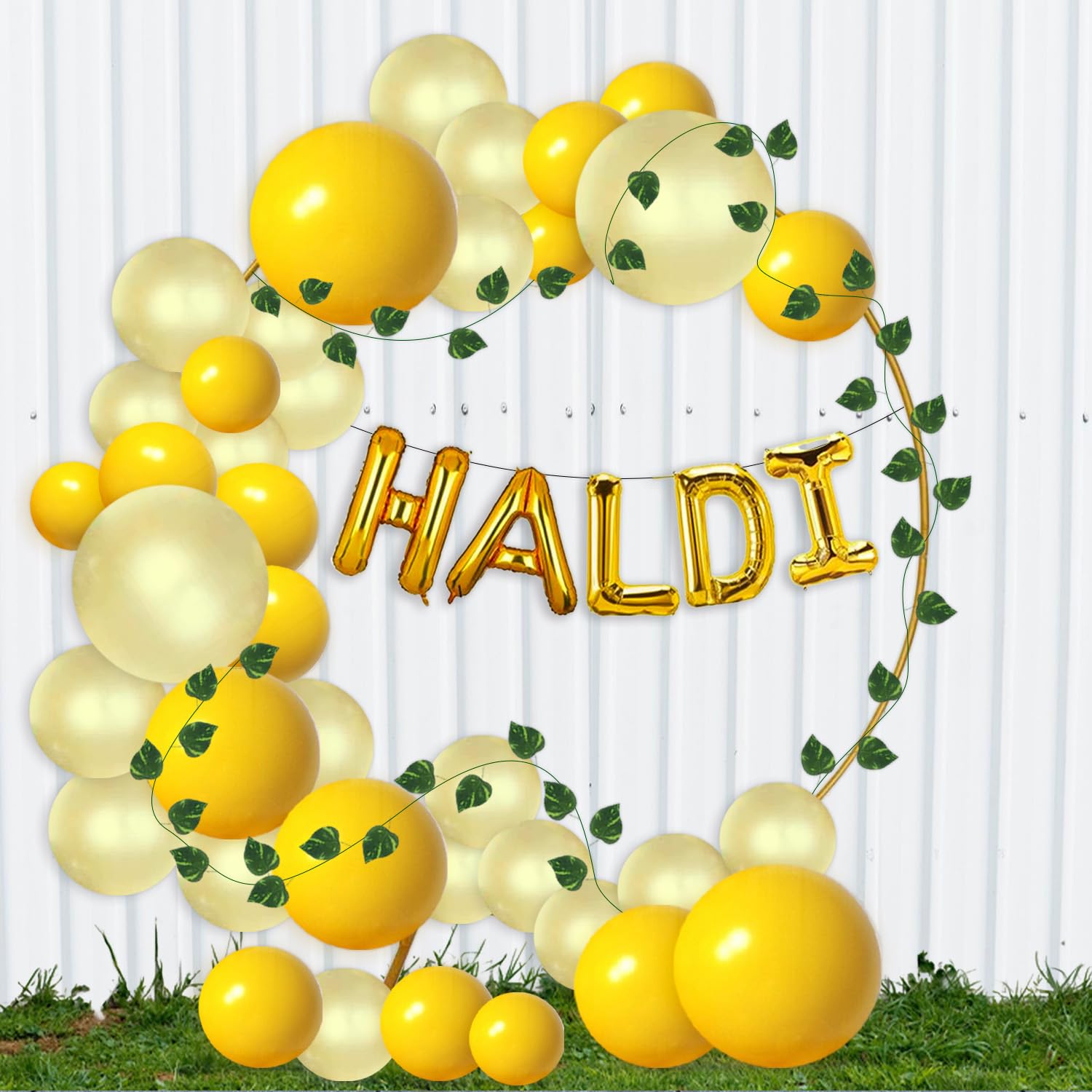 Party Propz Haldi Decoration Items For Marriage - 52 Pcs Balloons for ...