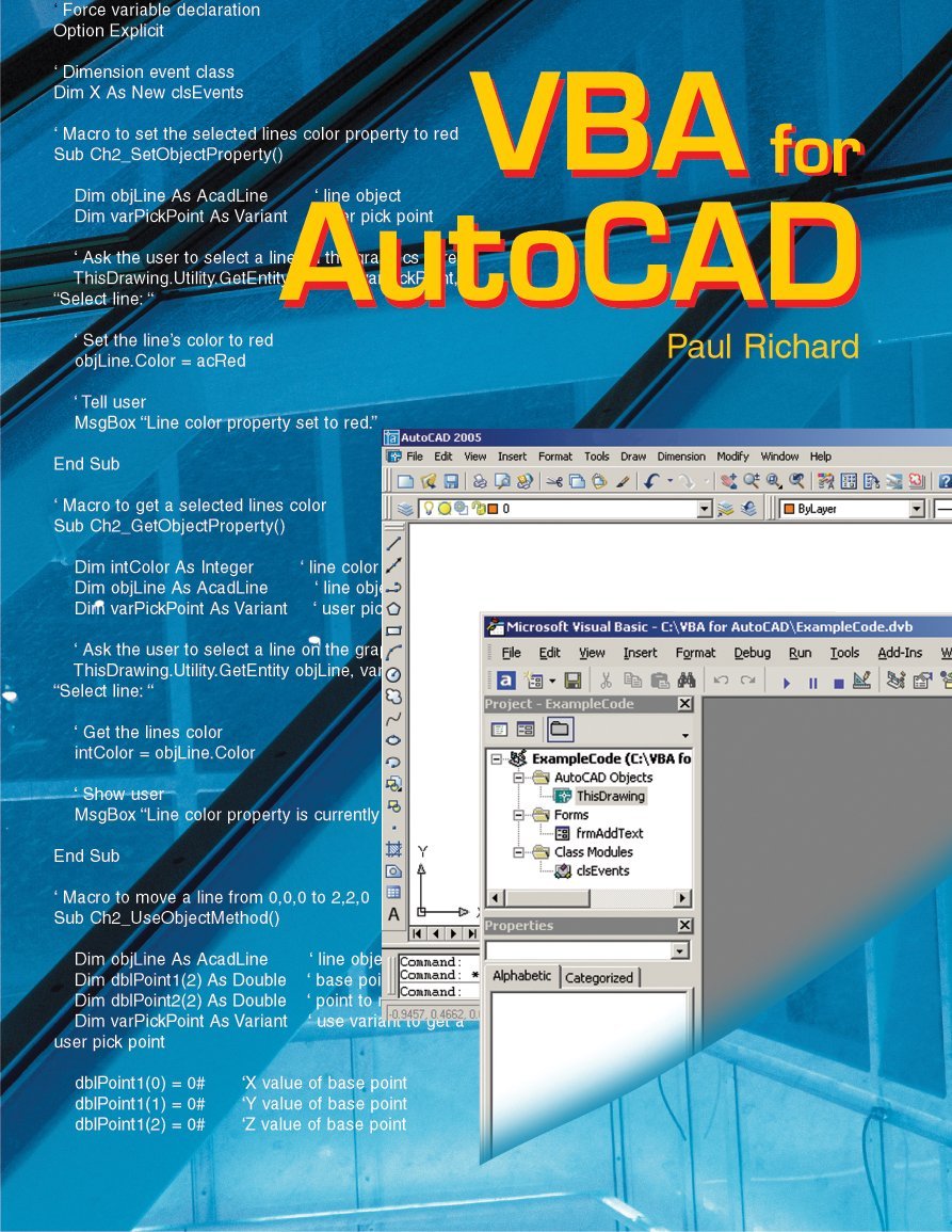 Amazon | VBA For Autocad | Richard, Paul | VBA