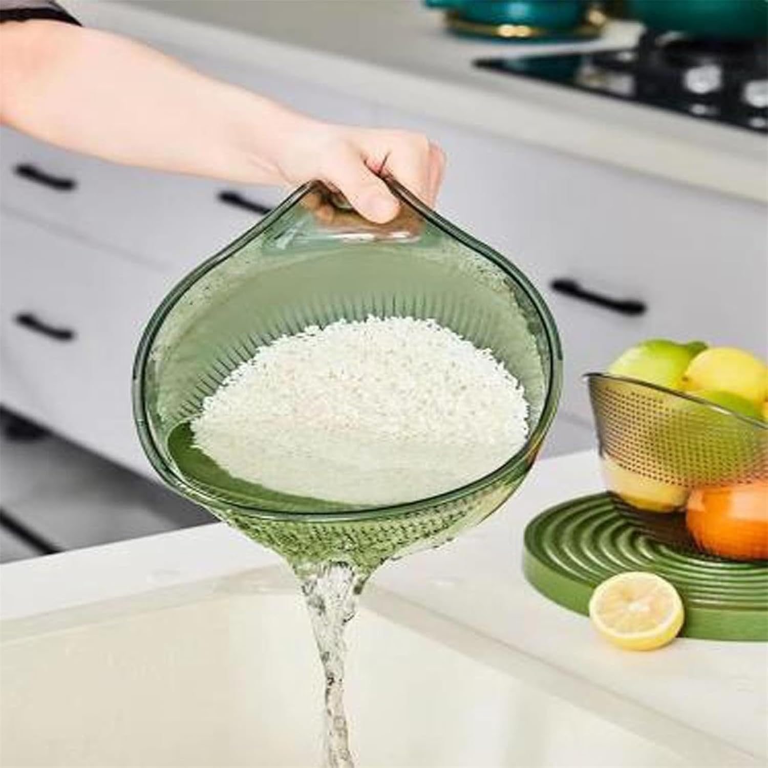 Amazon.com: Multifunctional Drain Basket with Spout,2024 New Drainage ...