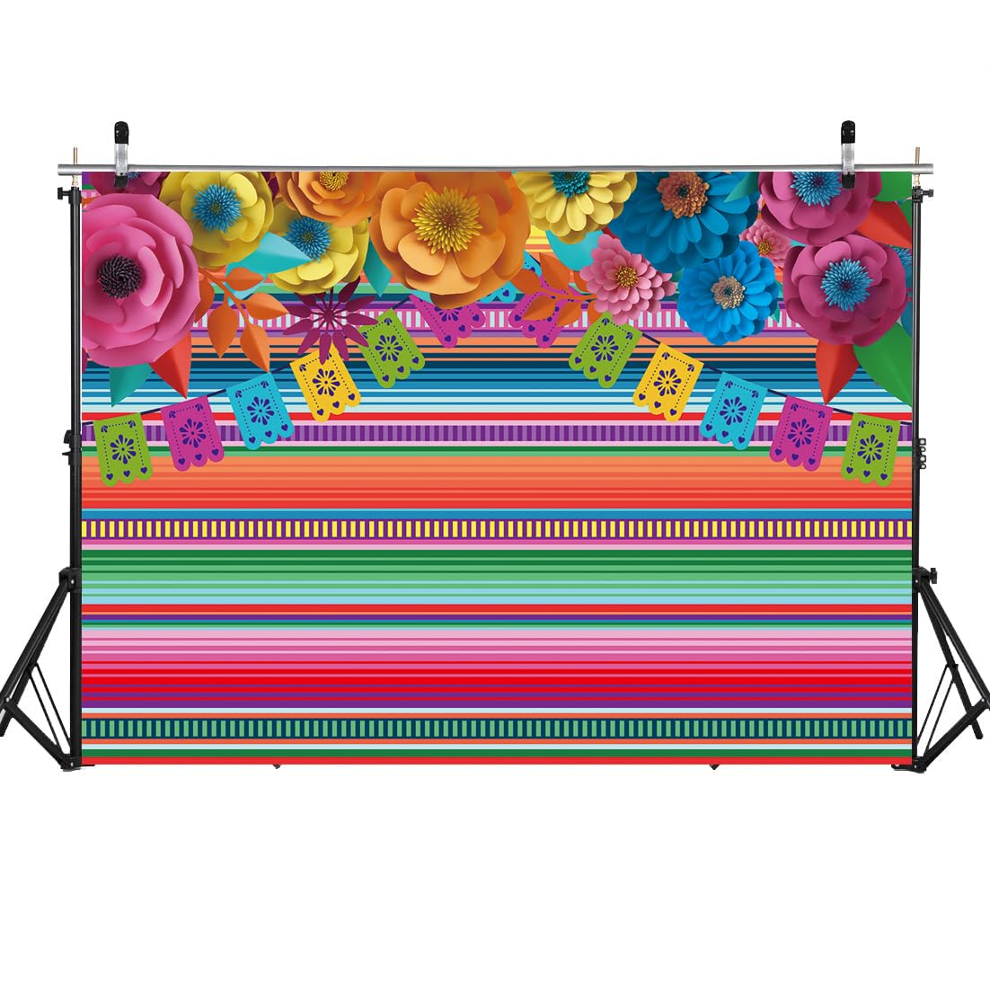 Snapklik.com : Mexican Fiesta Party Backdrop Fiesta Party Decorations ...