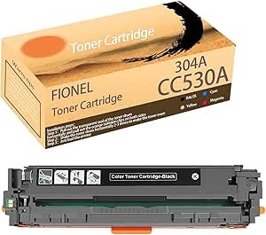 304A Toner Cartridge, Replacement For HP 304A CC530A CC531A CC532A CC533A Toner Cartridge ...