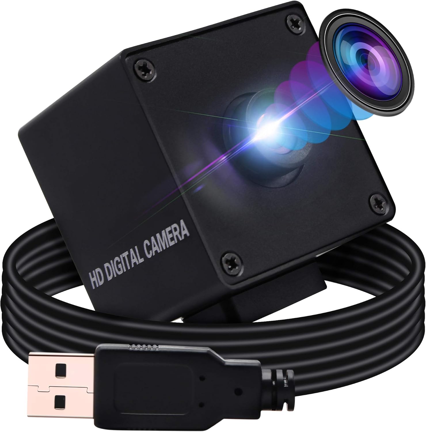 Amazon.com: 1080P USB Camera Autofocus High Speed Webcam for Computer ...