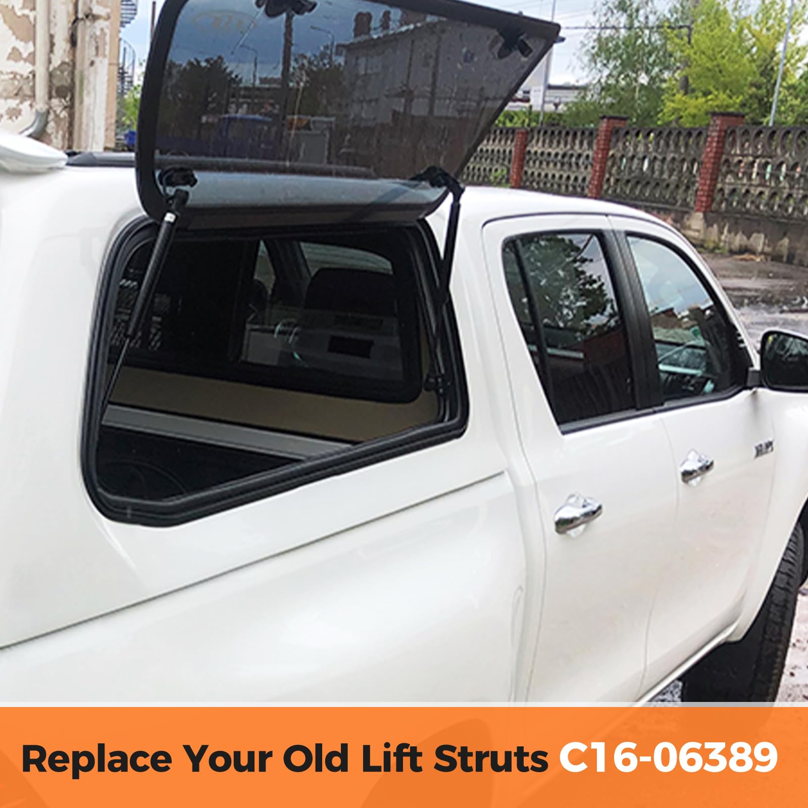 Snapklik.com : C16-06389 14 Inch Gas Strut Stop At Will 24 Lb 107 N Per ...