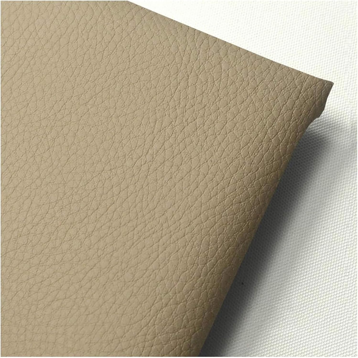 160cm/62'' Wide Faux Leather Upholstery Fabric by The Meter Litchi ...