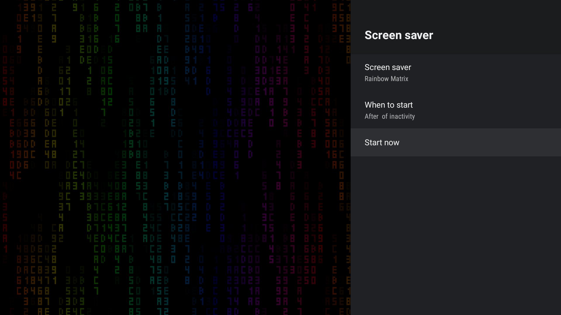 Rainbow Matrix Screensaver & Live Wallpaper: Animated Digital Rain Code ...