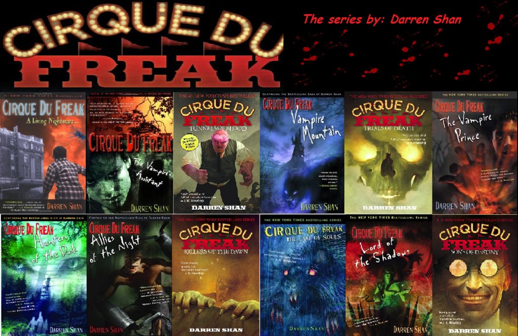 Darren Shan Cirque Du Freak Series 1-12 Complete Set: Darren Shan ...
