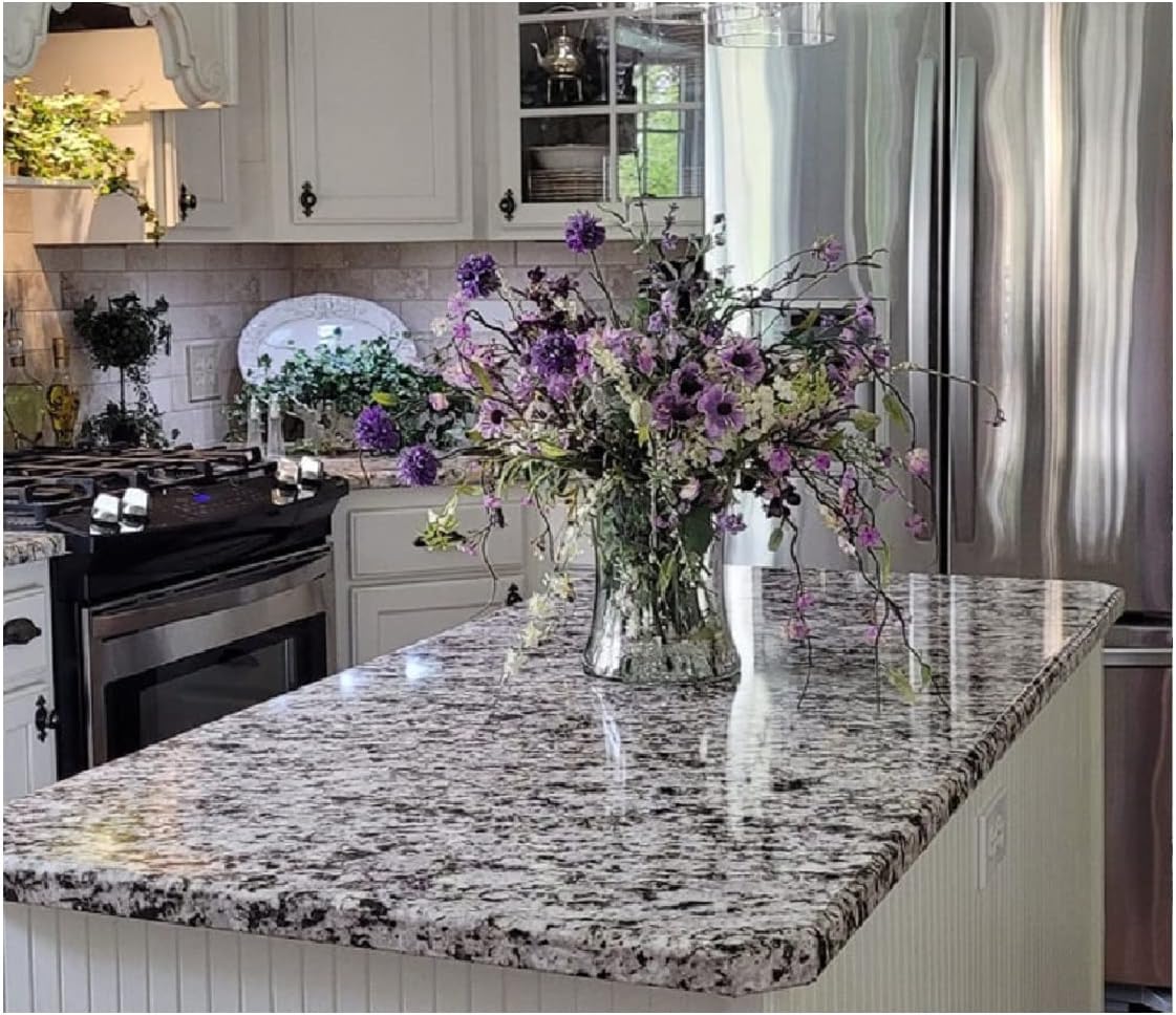 EZ FAUX DECOR Peel and Stick Waterproof Vinyl Kitchen Bathroom ...