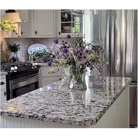 EZ FAUX DECOR Kitchen Peel and Stick Countertop Laminate Cover Update ...