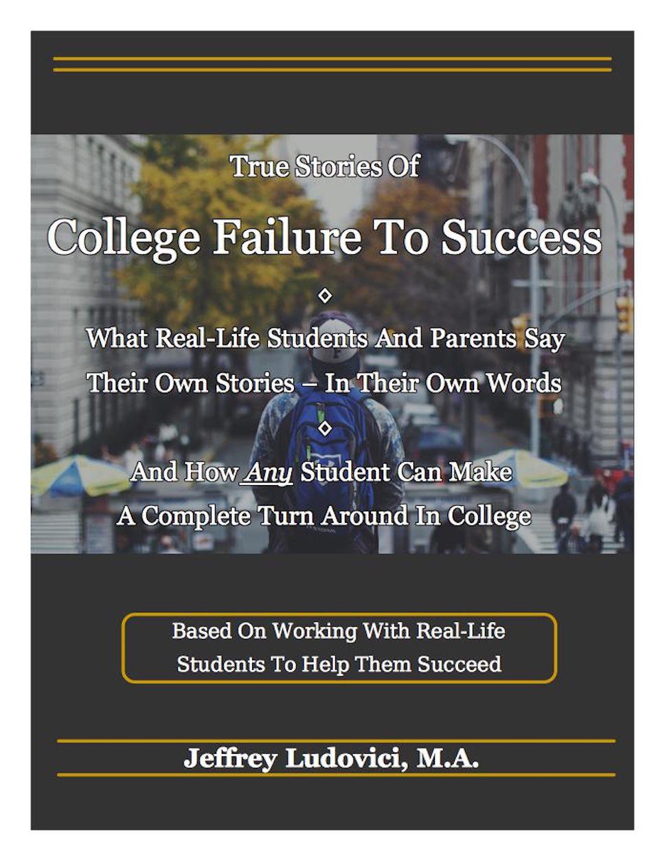Amazon.com: True Stories Of College Failure To Success: What Real-Life ...