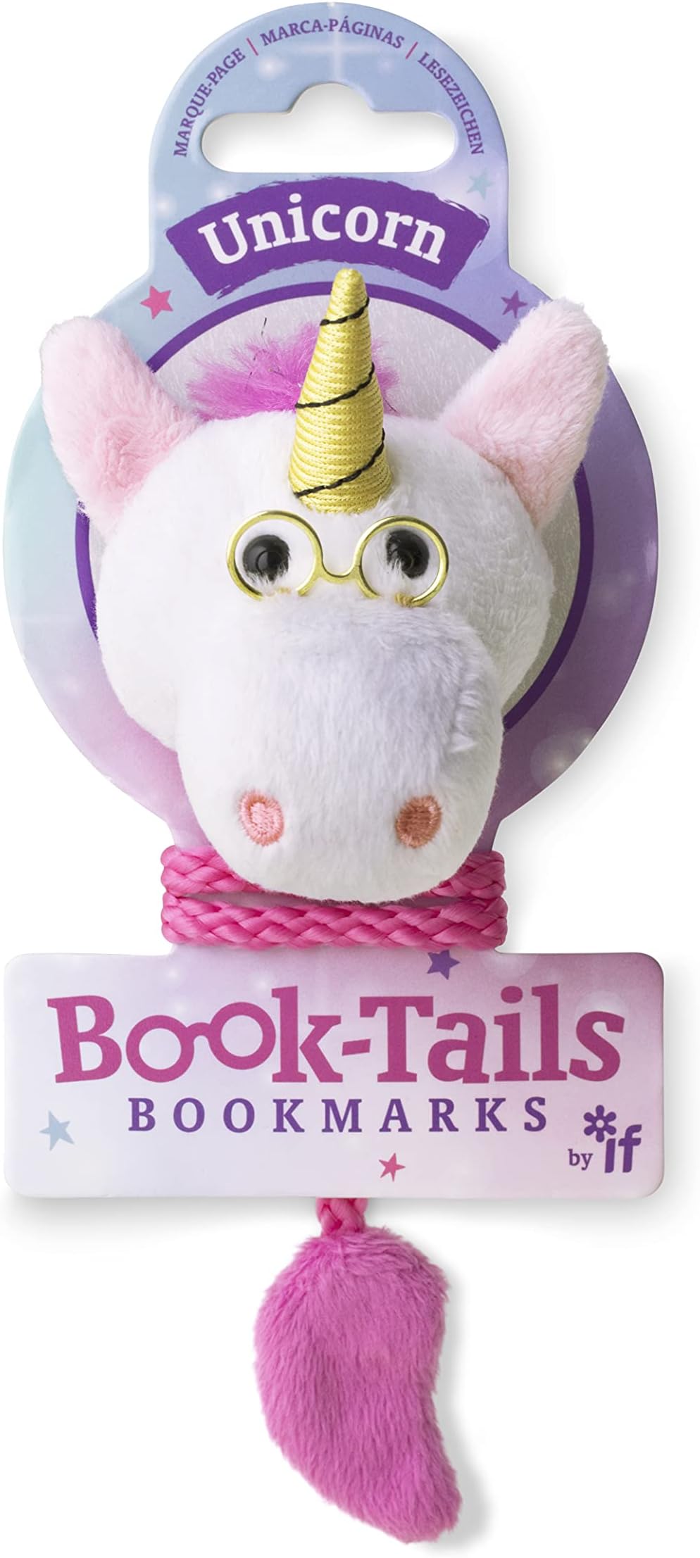 IF Book-Tails Bookmark - Unicorn, White : Amazon.co.uk: Stationery ...