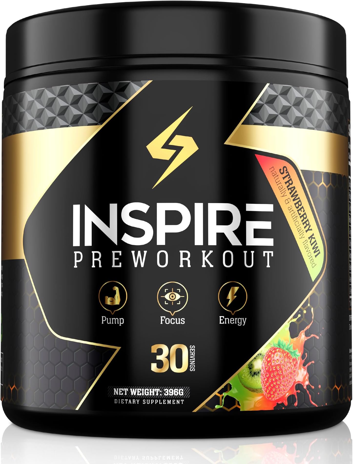 Amazon.com: Inspire Pre Workout for Men & Women – 6g Citrulline Malate ...