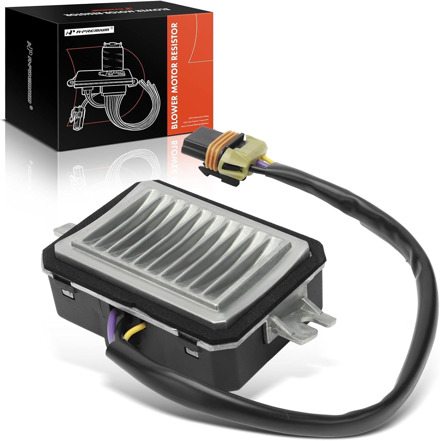 Amazon.com: A-Premium HVAC Blower Motor Resistor with Wire Harness Kit ...