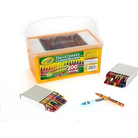 Crayola Ultimate Crayon Bucket 200 Crayons : Amazon.de: Spielzeug