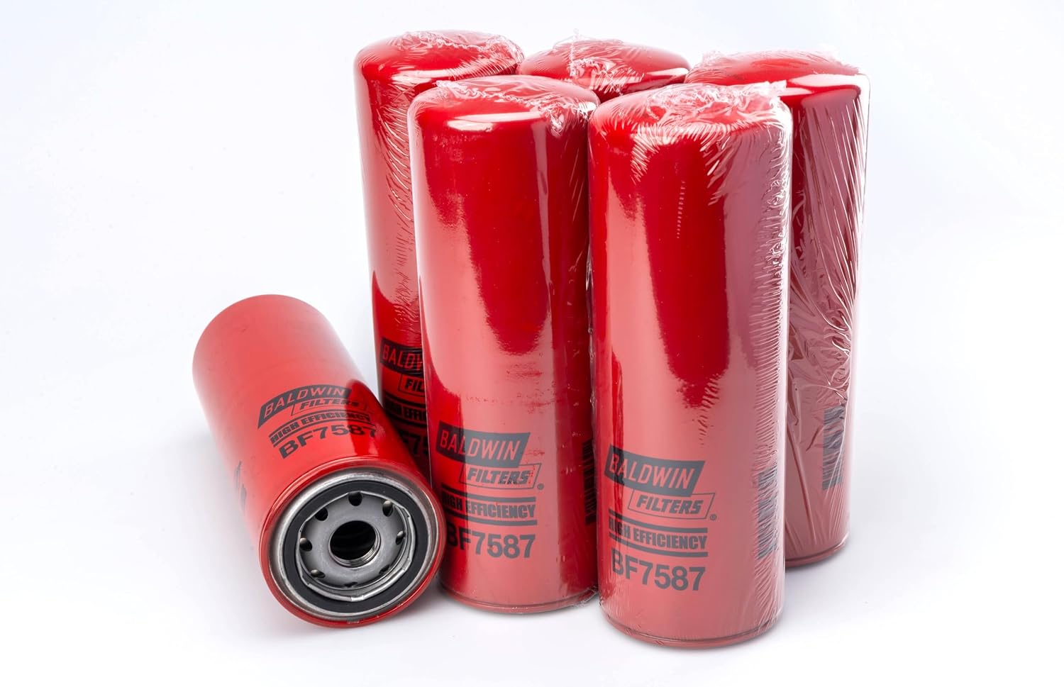 Amazon.com: Baldwin BF7587 High Efficiency Fuel Filter (6-Pack) | 4 ...