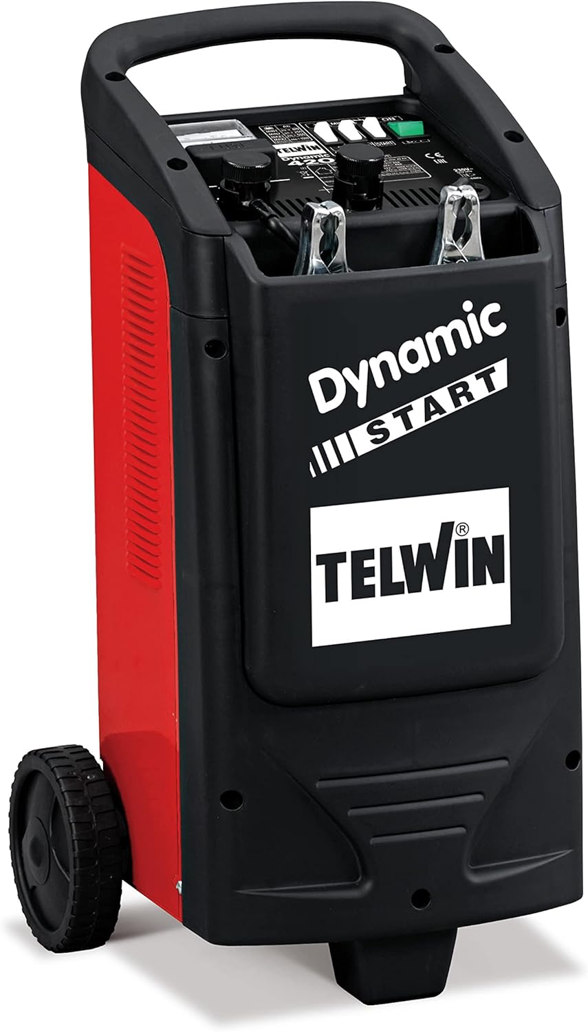 Telwin 420 Dynamic Start Battery Charger (12/24V-50A) : Buy Online at ...