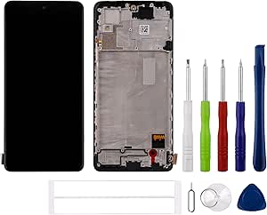 Amazon.com: SWARK TFT Compatible with Redmi Note 10 Pro Max (Black with Frame) LCD Display Touch ...