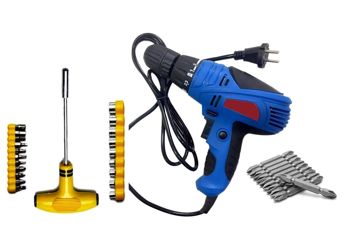 10mm Spindle Lock Pistol Grip Screw Gun with 360 Degree Reverse Forward ...