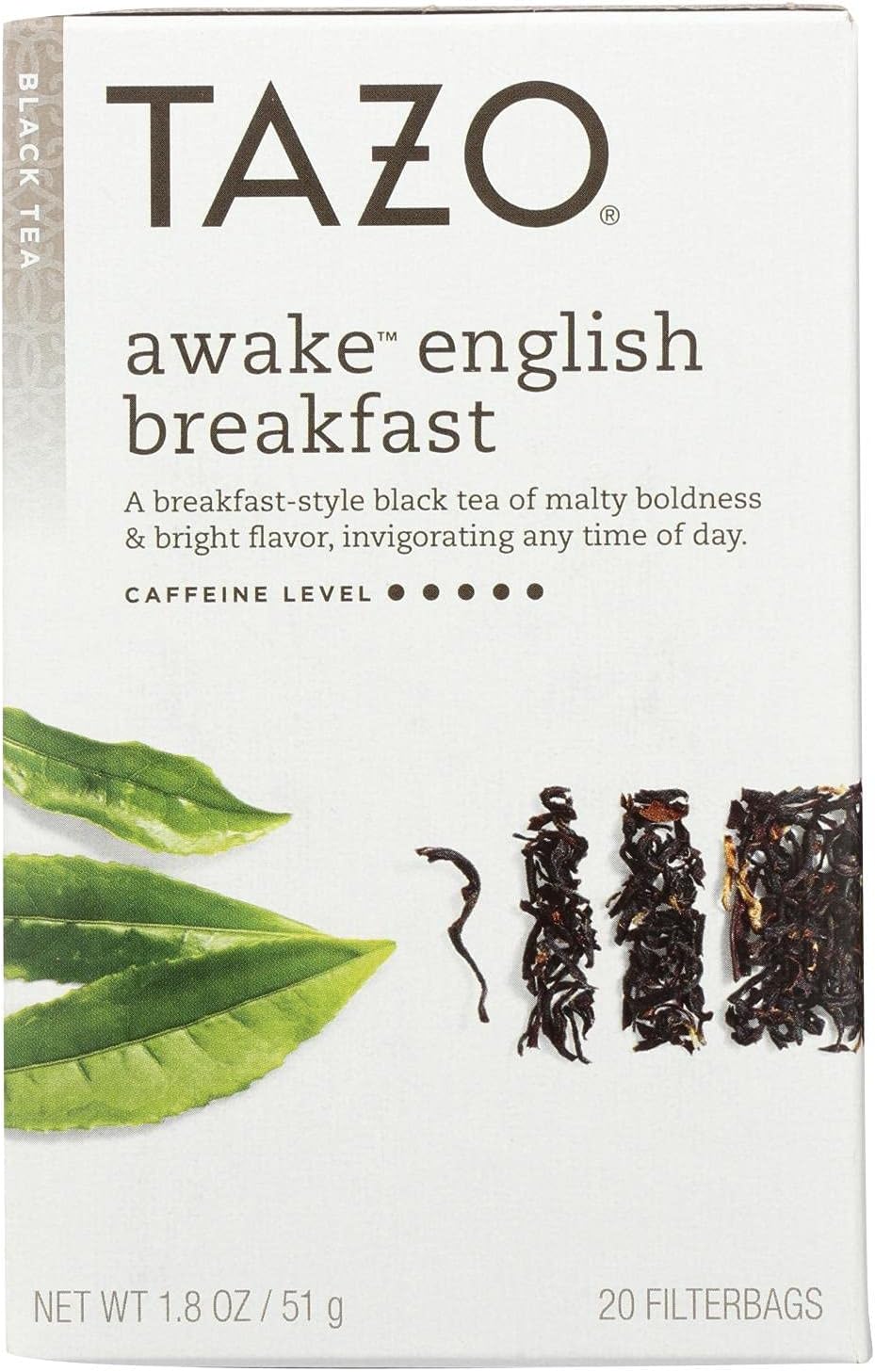 Amazon.com: Tazo Awake English Breakfast -20-Count Tea Bags (Pack of 6 ...