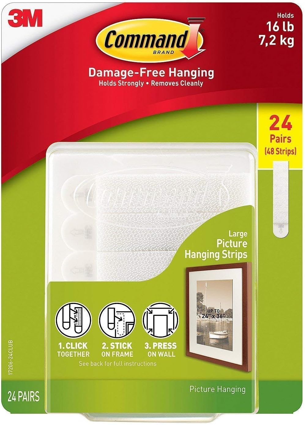 Amazon.com: Command Picture & Frame Hanging Strips T9VXM, 12 Pairs ...