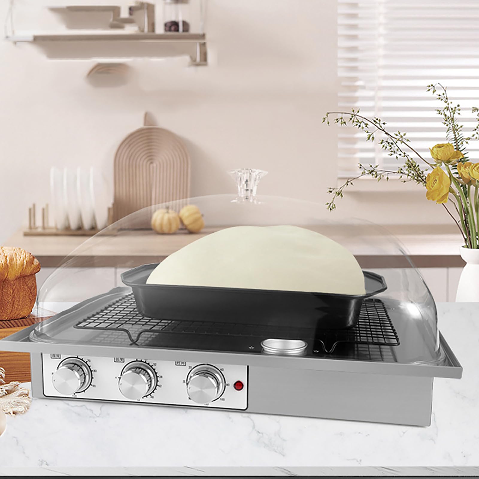 Amazon.com: Dough Proofer with Heater, Bread Fermentation Machine ...