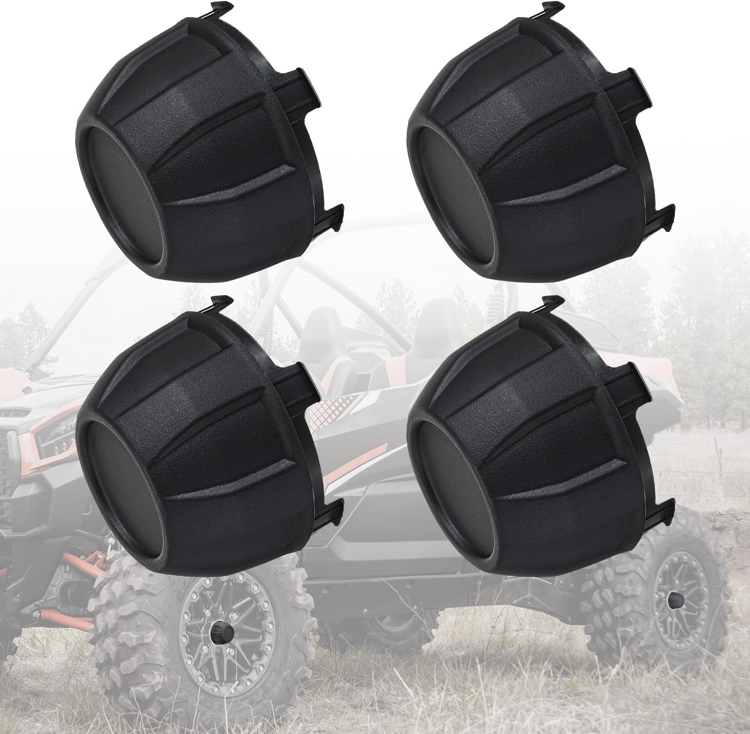 Amazon.com: Wheel Center Hub Caps for Kawasaki Teryx KRX 1000 2020 2021 ...