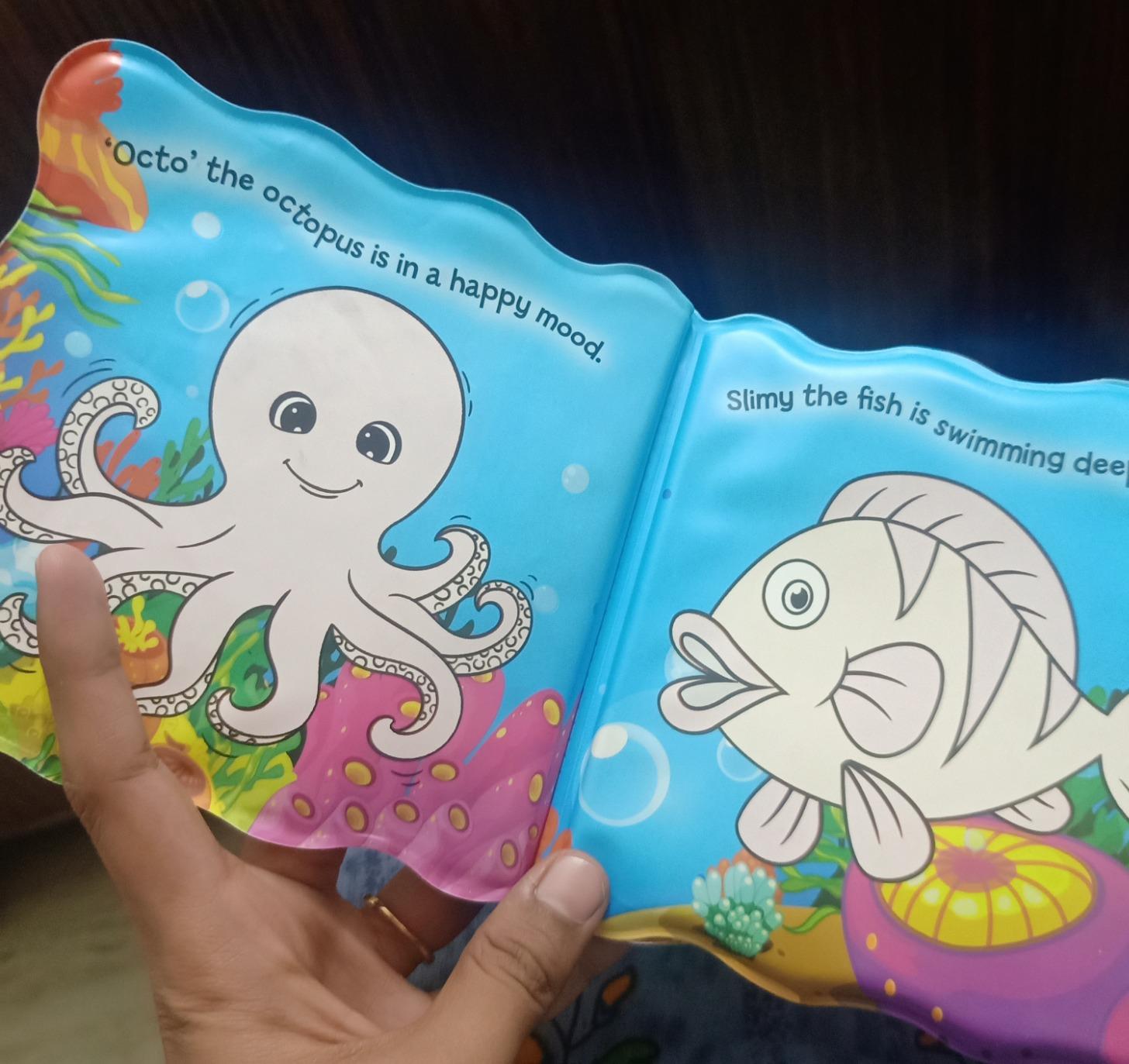 Sea World Magic Bath Book - Colour Changing Fun Book for Children ...