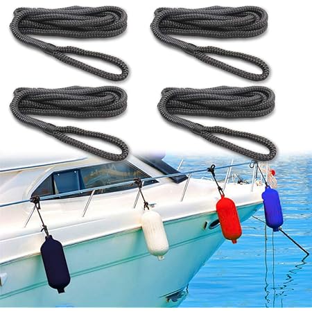 Amazon.com: Boat Fender Lines for Boat Bumper Fender Boat Lines Hangers ...