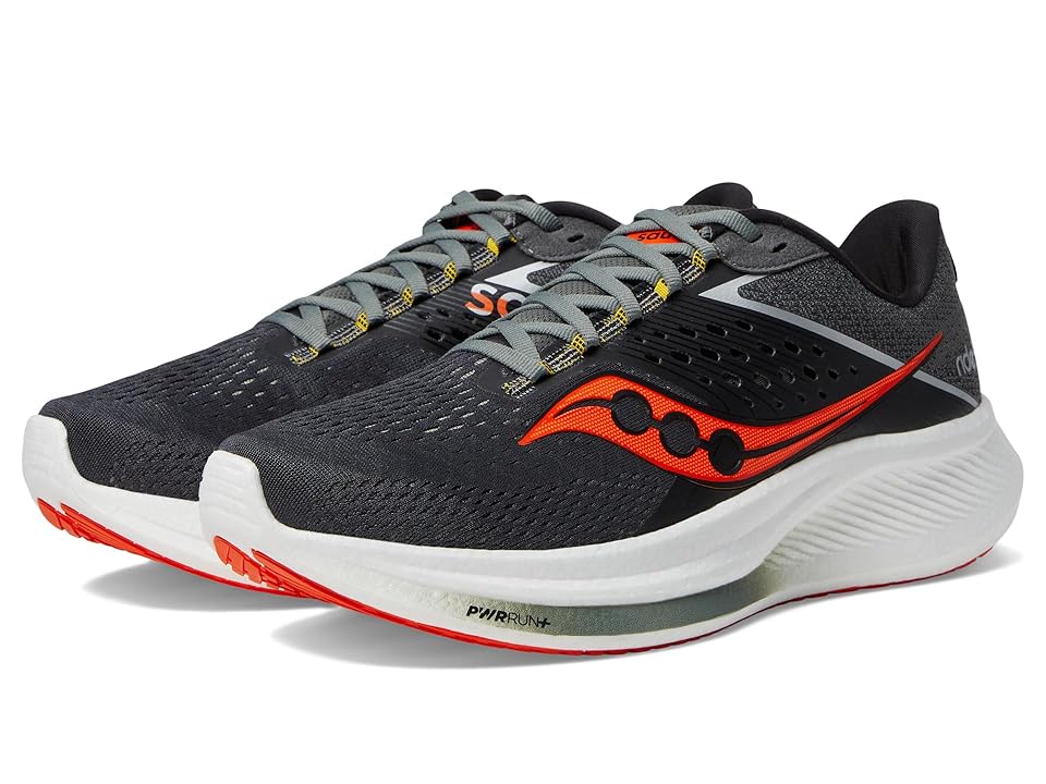 Saucony Ride 17 (Shadow/Pepper) Men's Shoes International Shipping