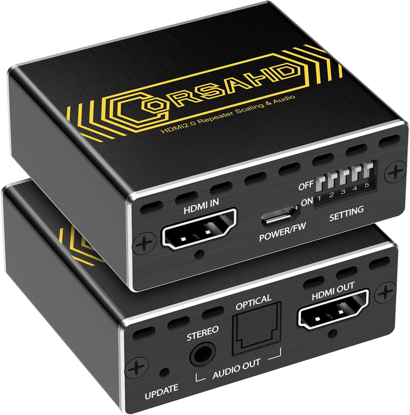 Amazon.com: Optical SPDIF Toslink/Coaxial Digital to Analog Audio ...