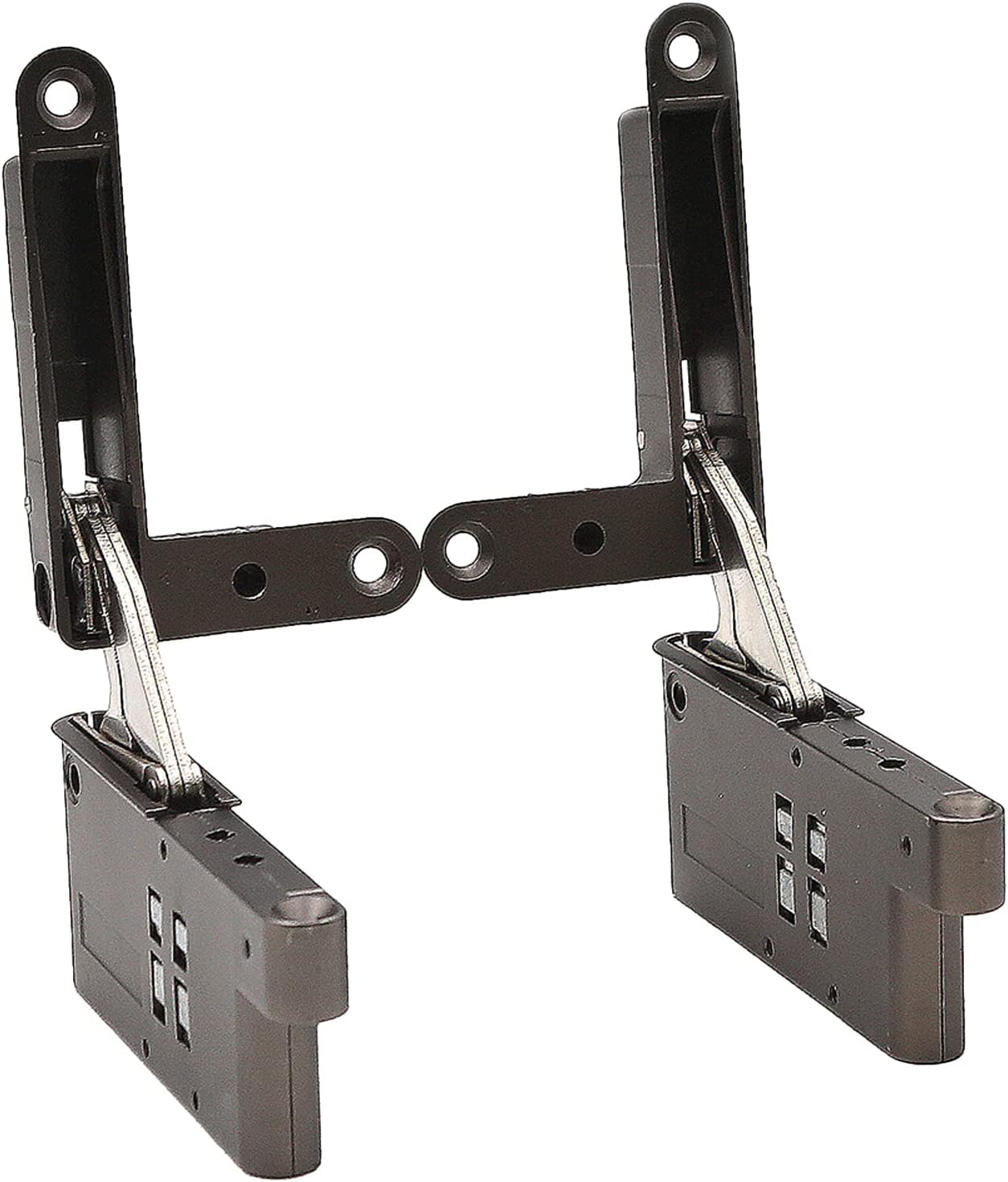 Doppy 2 Pcs Hidden Door Hinges 105°(3.7x2.44x0.47inch,Wooden Door ...