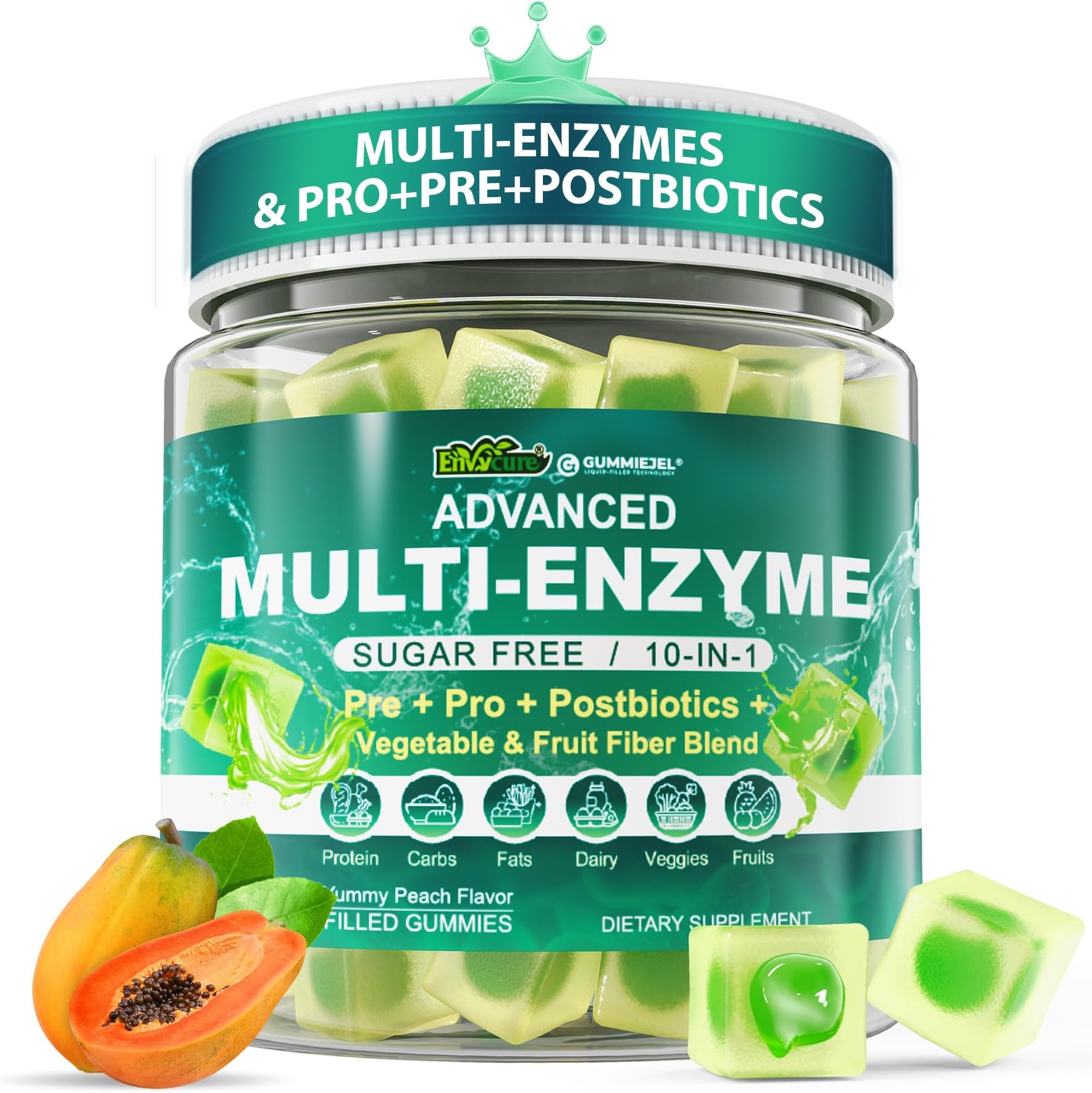 Amazon.com: Goood Probiotic & Prebiotic Gummies - Probiotic Gummies for ...