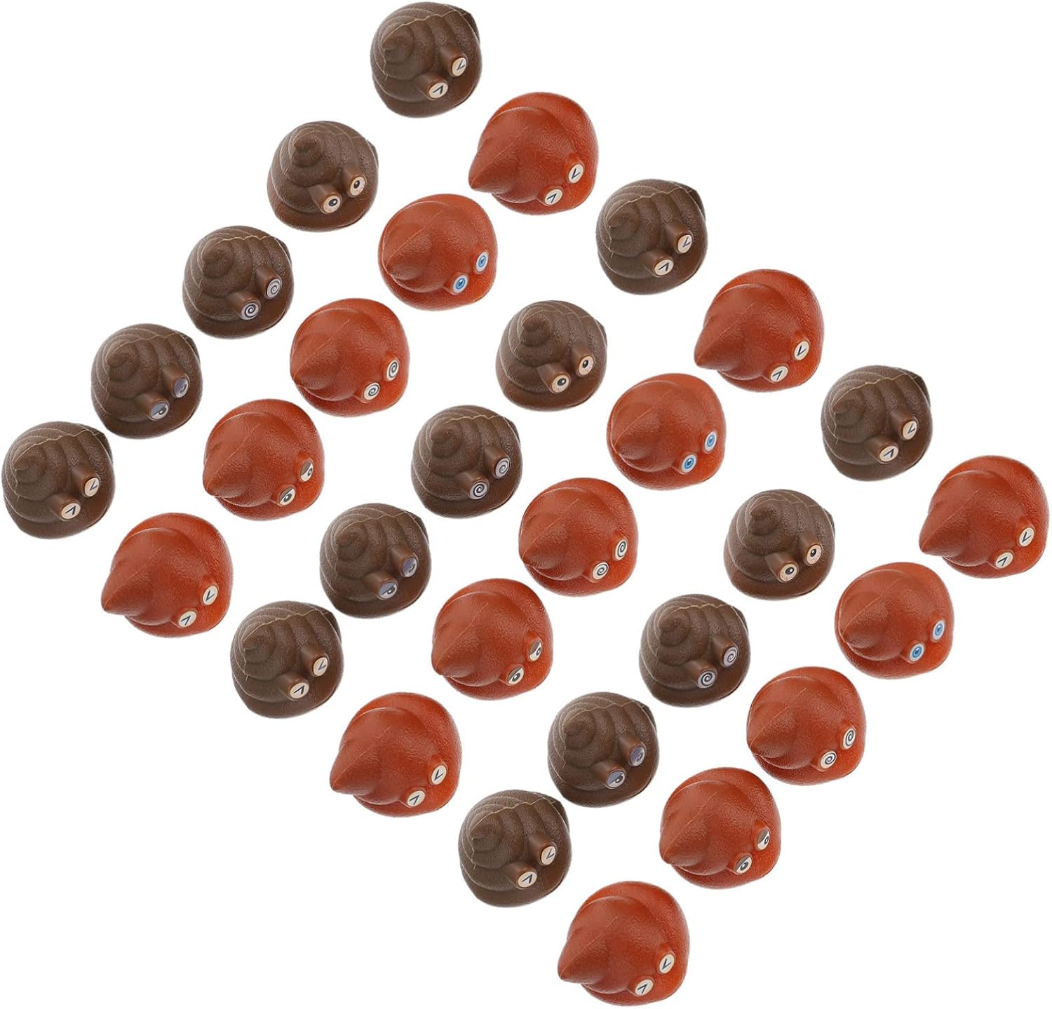 Amazon.com: Toyvian 40Pcs Realistic Poop Prank Funny Tossing Game for ...