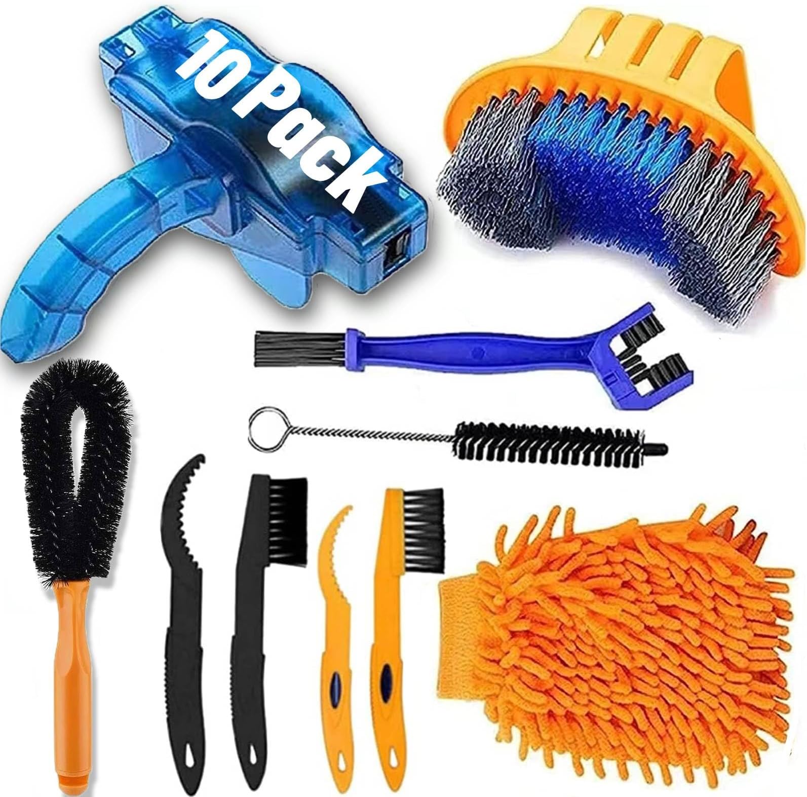 Amazon.com: Airmates Bike Chain Cleaning Kit - Including Bicycle Chain ...